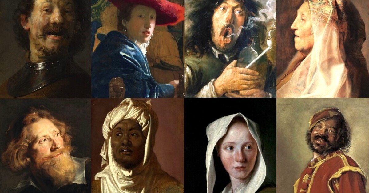 Krasse koppen, anonieme gezichten - Cultuurpauze